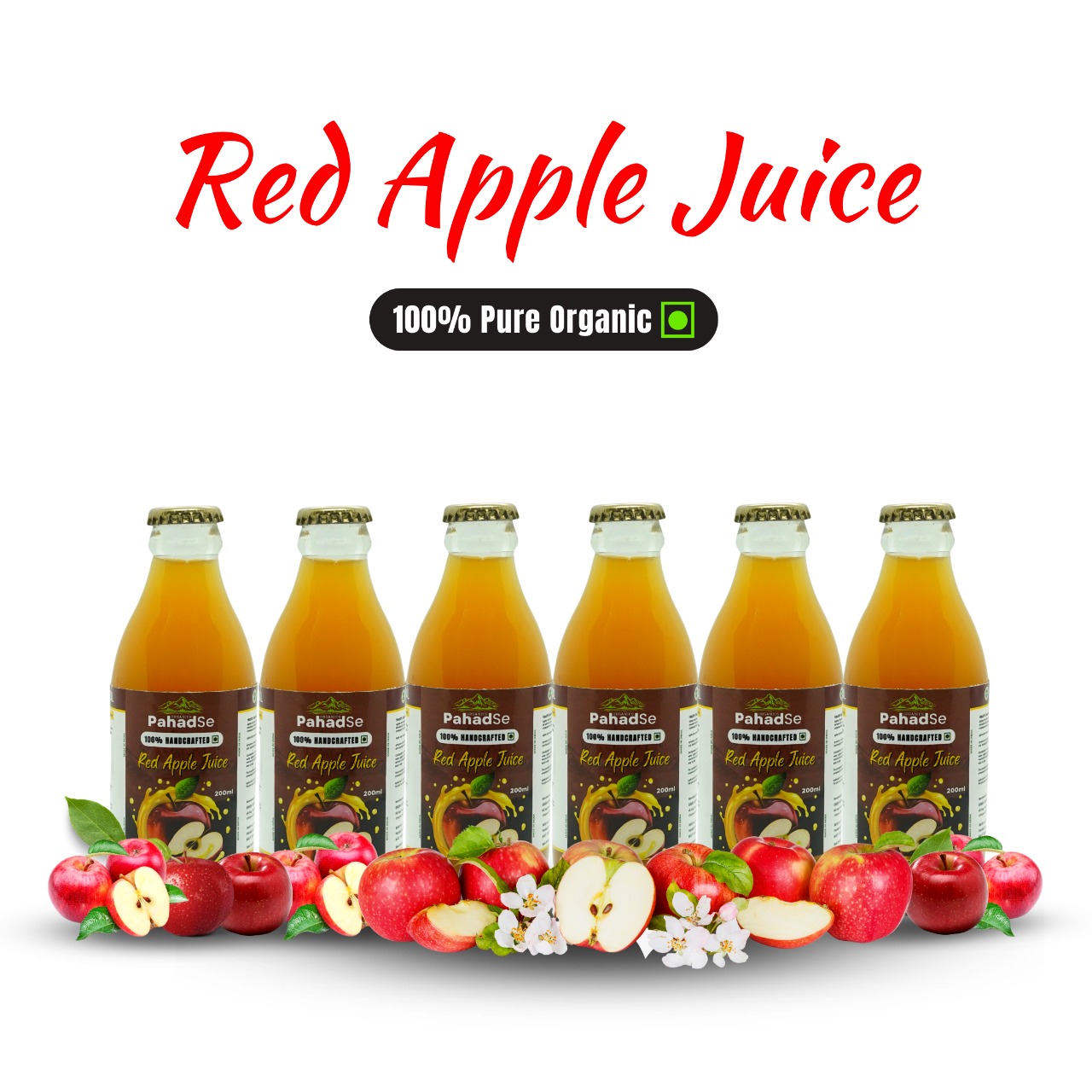 Red Apple Juice 6 pack | Aarogyamastu