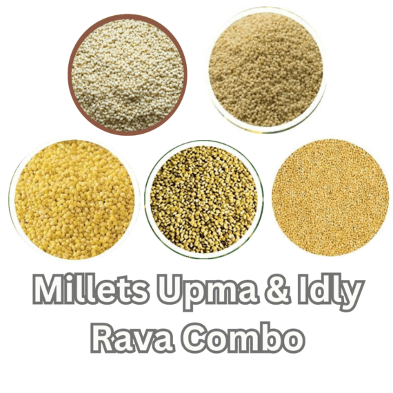 Sprout Activated Upma Rava Combo (Foxtail Millet, Kodo Millet, Little ...